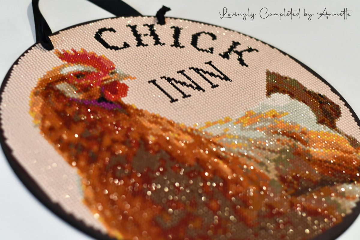 Chicken Diamond Painting Kit – Barn Star Stencils
