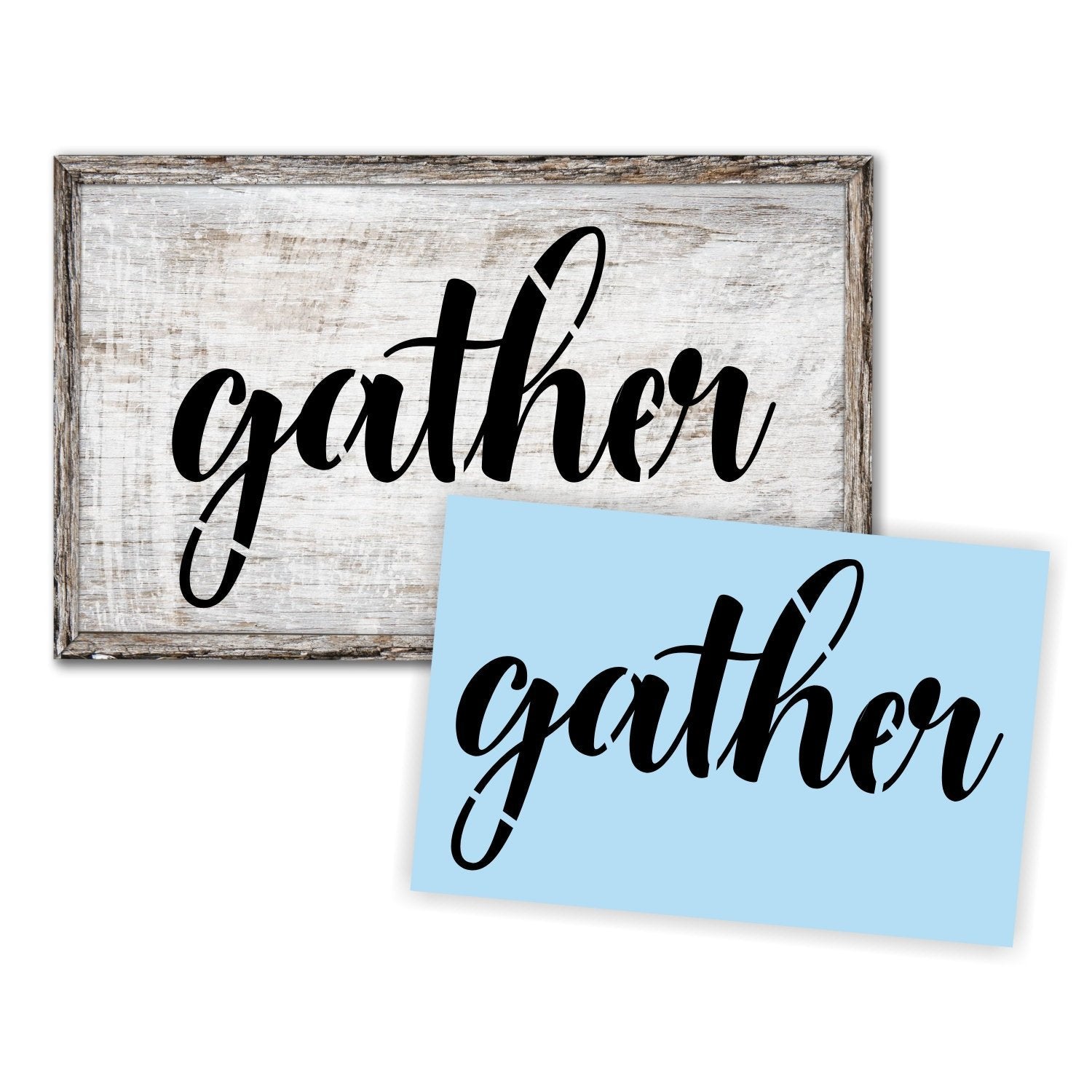 Gather Tracing Stencils and Design for Sign Painting – Barn Star Stencils