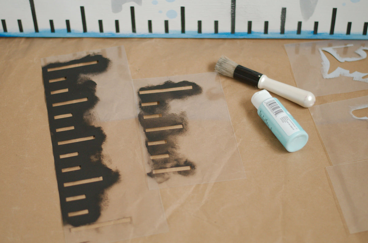 Growth Chart Kit Tracing Stencils and Design for Sign Painting – Barn ...