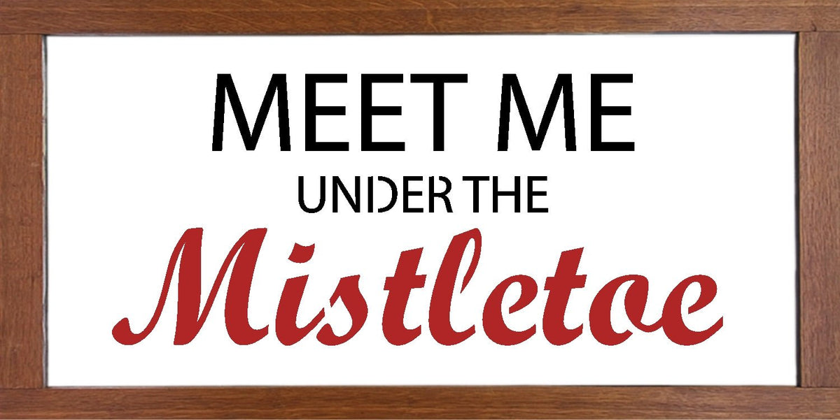 Mistletoe Tracing Stencils and Design for Sign Painting – Barn Star ...