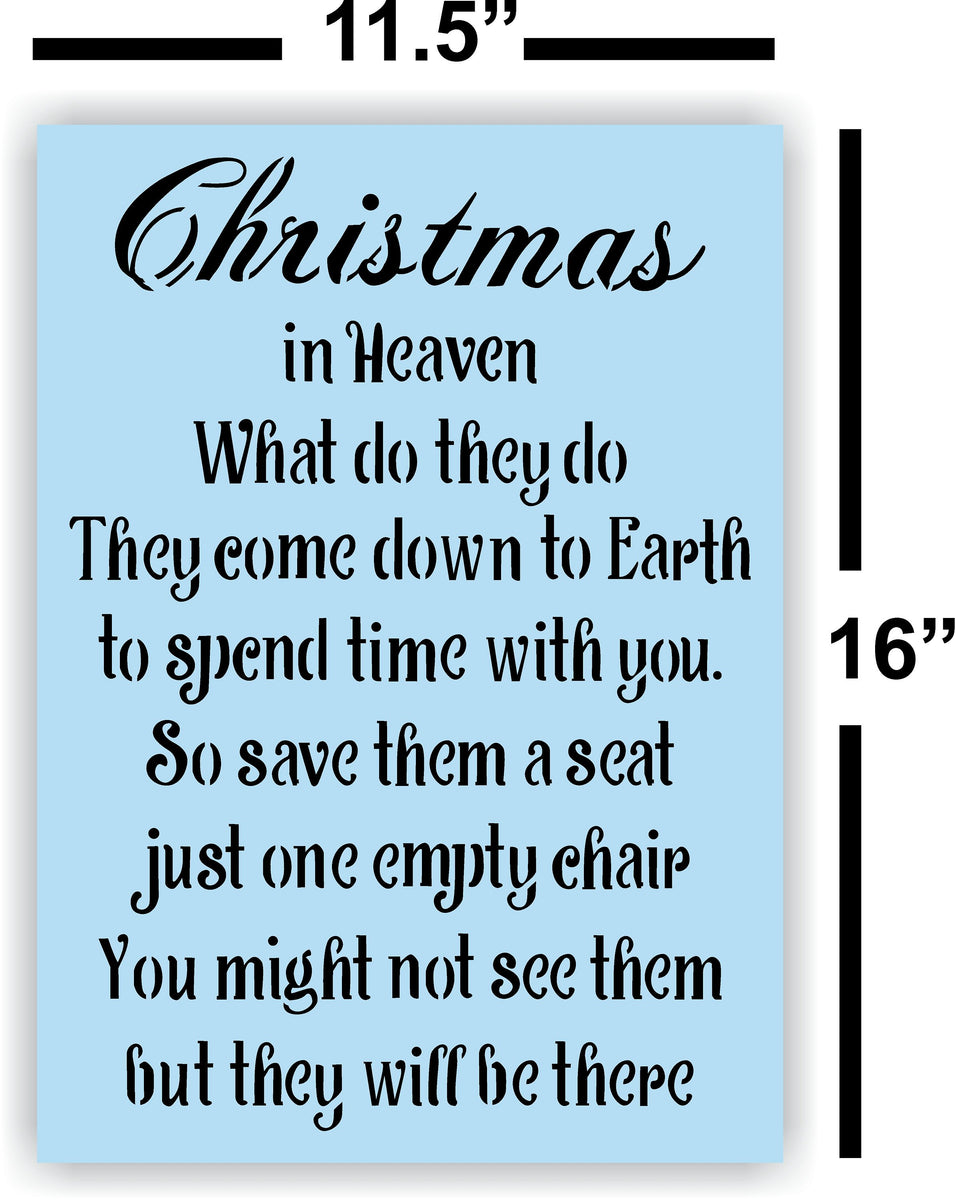 Christmas Rocking Chair Tracing Stencils and Design for Sign Painting ...