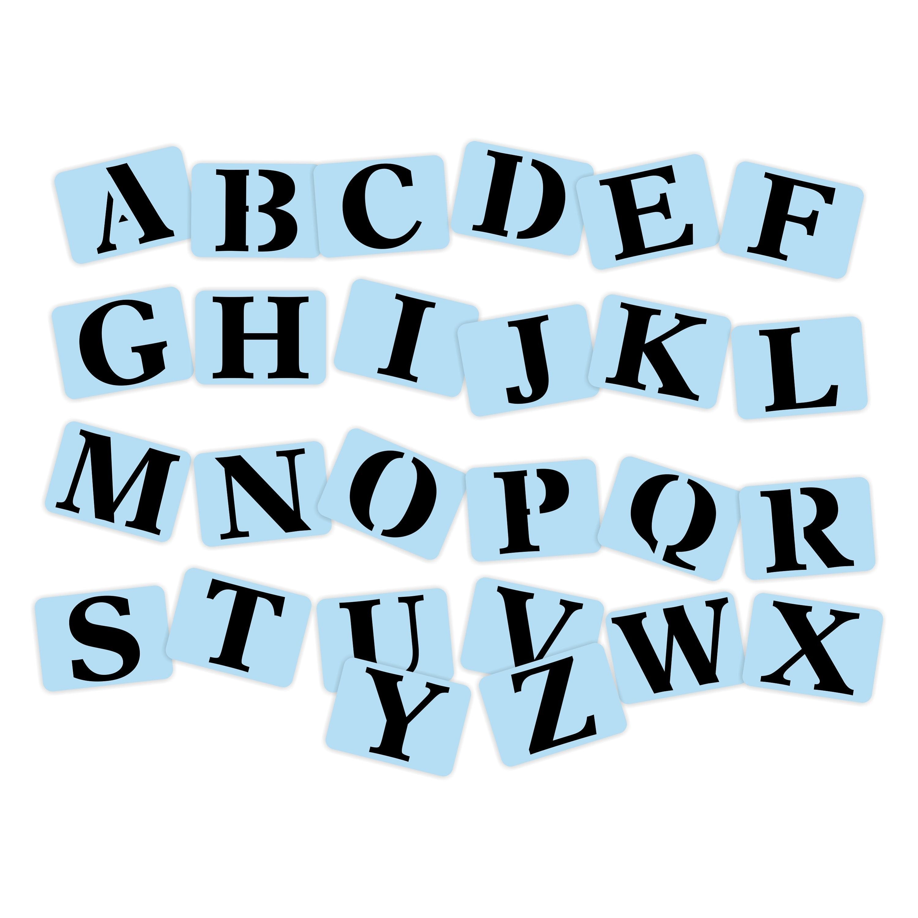 5" Letter Kit Tracing Stencils and Design for Sign Painting – Barn Star ...