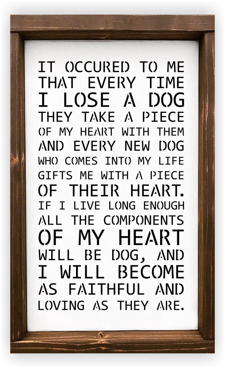 Dog Memorial Pet Tracing Stencils and Design for Sign Painting – Barn ...