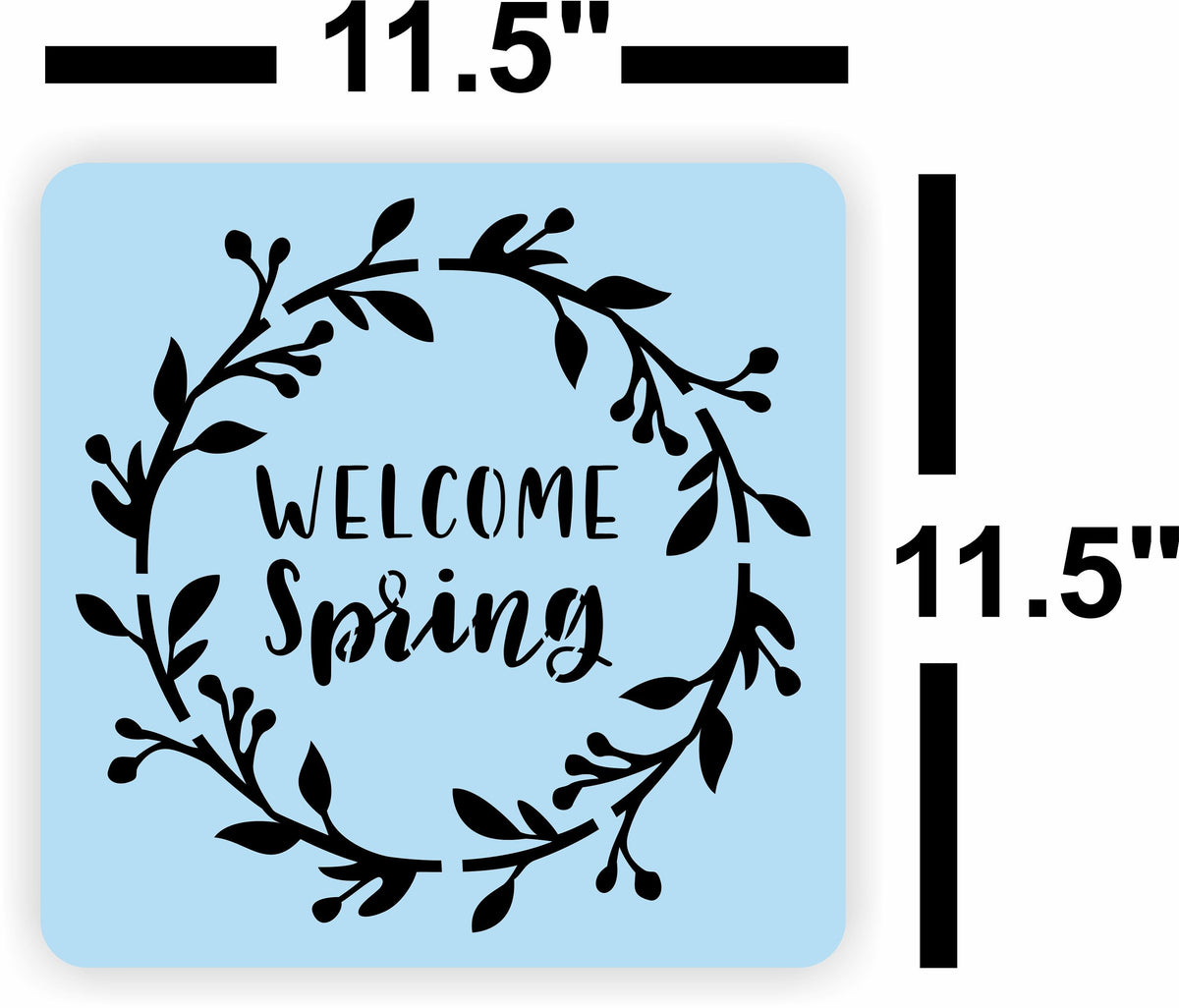 Welcome Spring Tracing Stencils and Design for Sign Painting – Barn ...