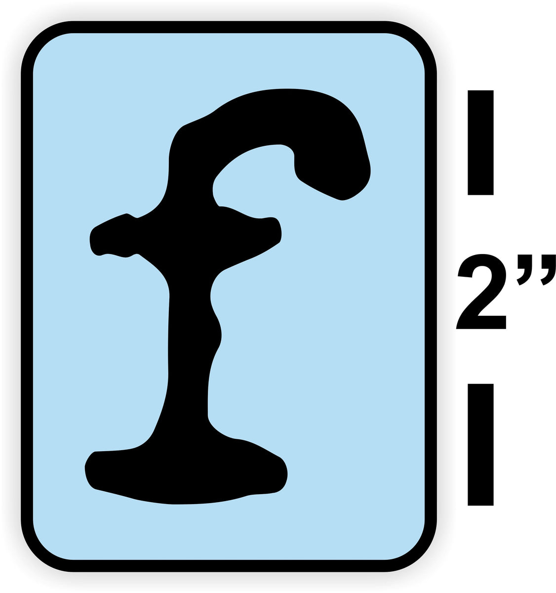 Typewriter Font Letters Stencil Kit - Reusable - 2 Inches Tall - Paint ...