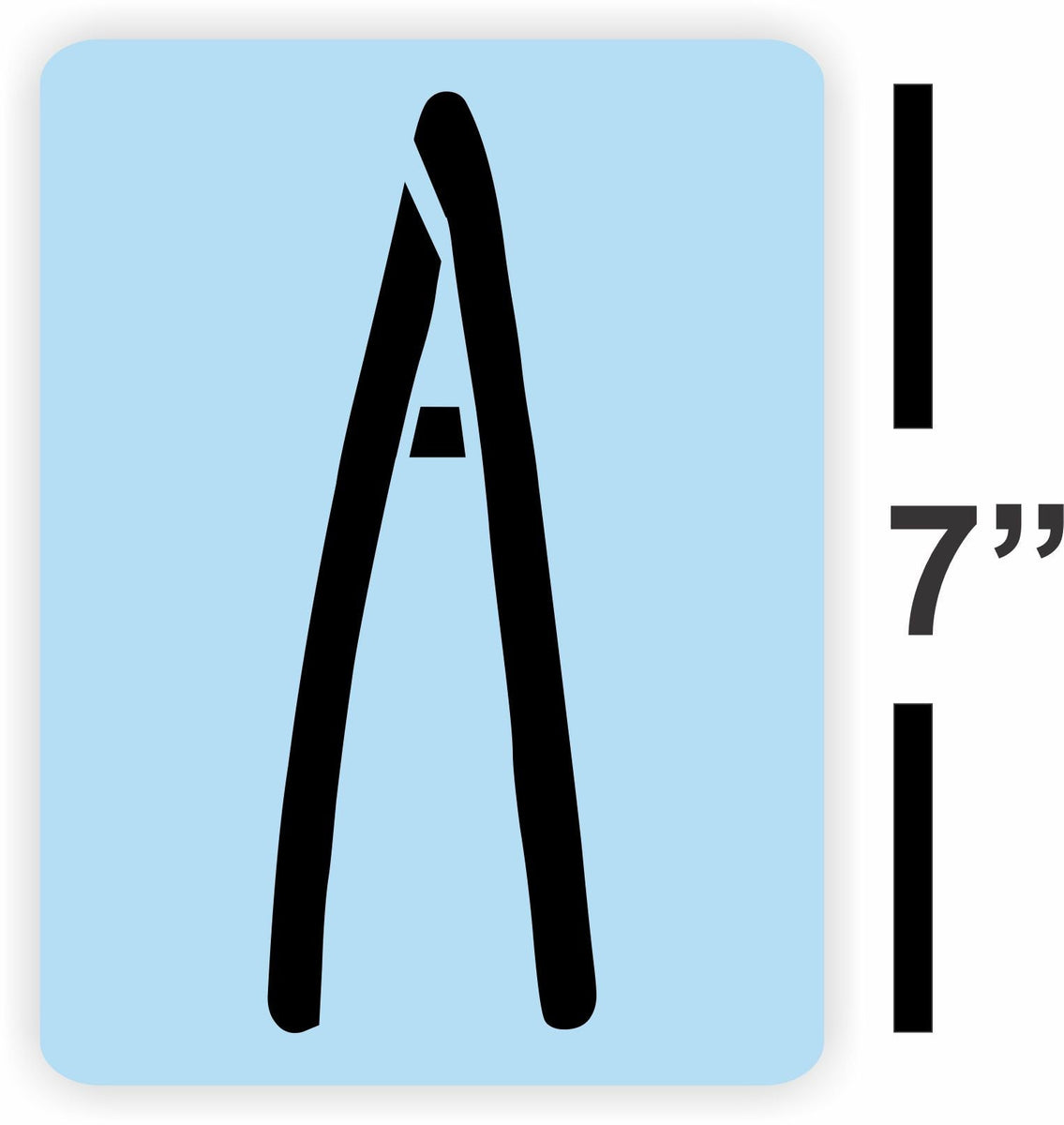 Rae Dunn Inspired Stencil Letters- 7 Inch - Reusable - Paint Your Own ...