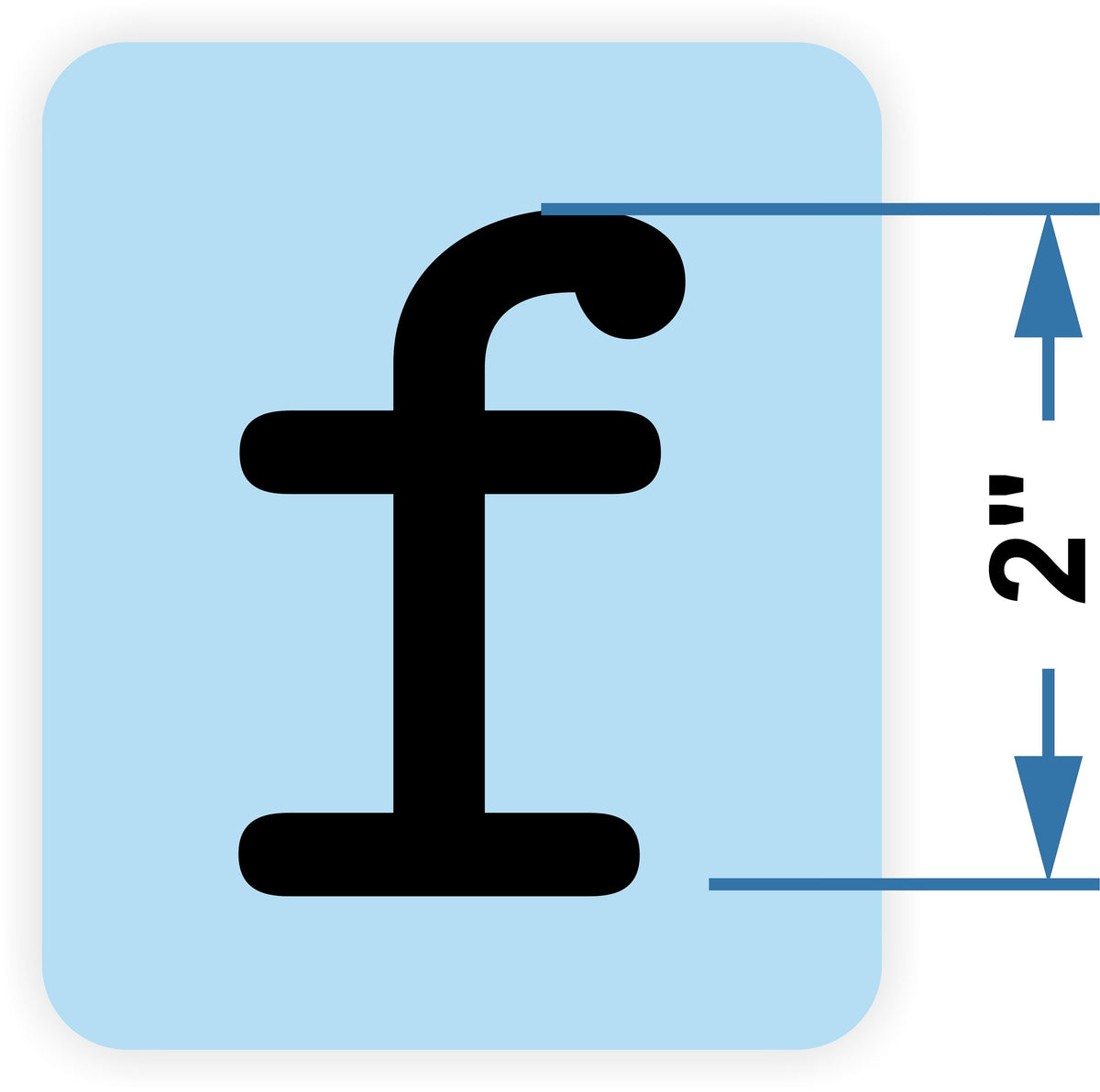 Typewriter Stencils ~ Letter Stencils ~ 2 Inch Set ~ Alphabet Stencils ...